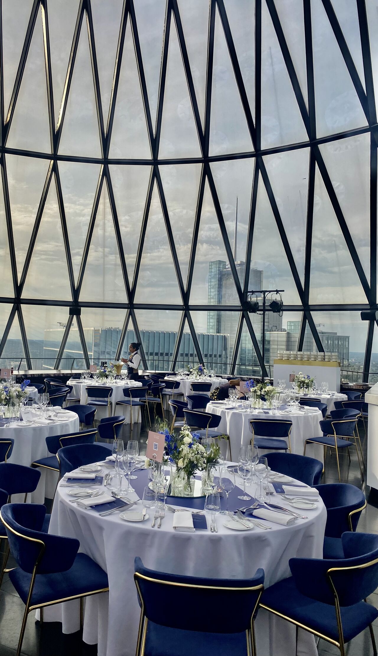 Luxury and beauty at London's The Gherkin